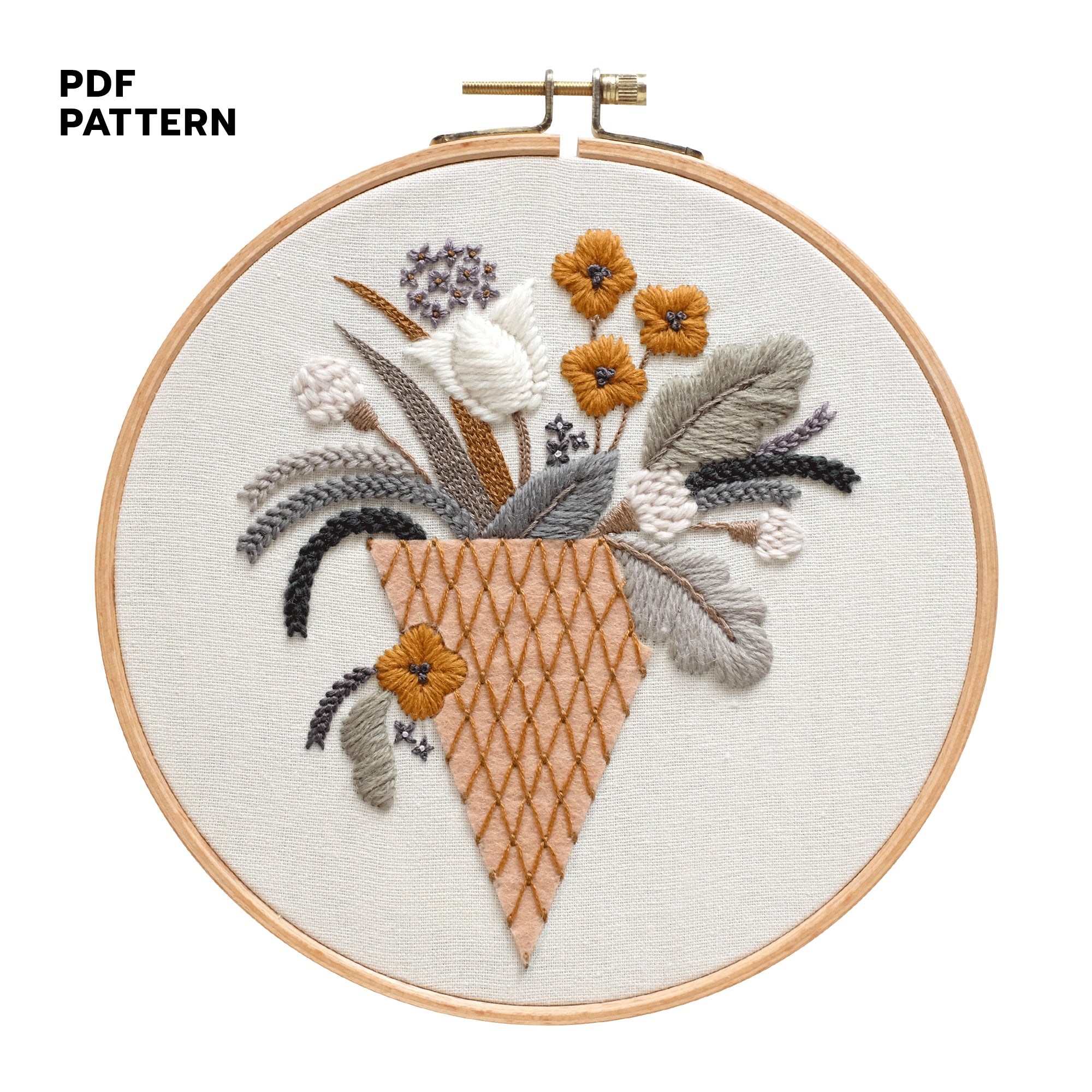 Flower Cone - PDF Pattern – Joooyco Studio