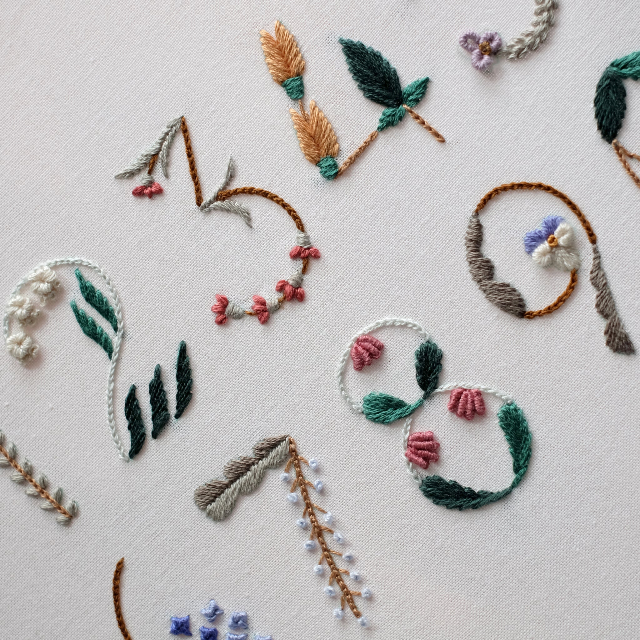 Floral Numbers - PDF Pattern – Joooyco Studio